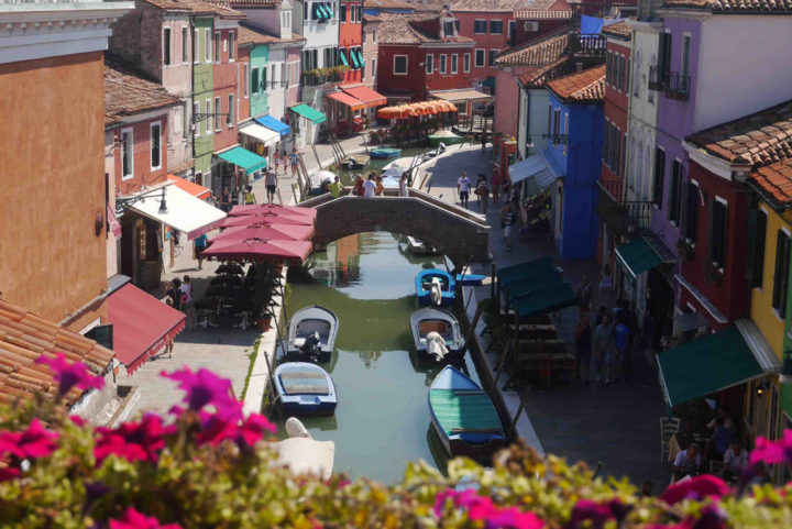 Restaurant Il Gatto Nero sur l'île de Burano - AlidiFirenze
