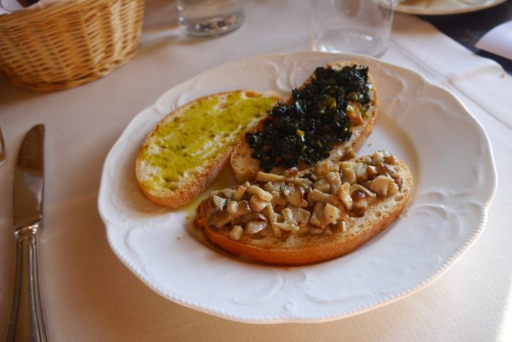 Déjeuner au restaurant du Castello di Ama - Ali di Firenze