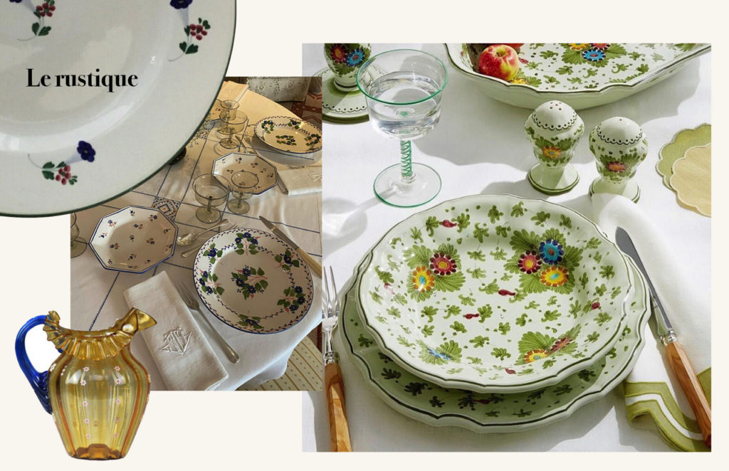 Inspiration vaisselle pour une table italienne avec Elena Diachenko