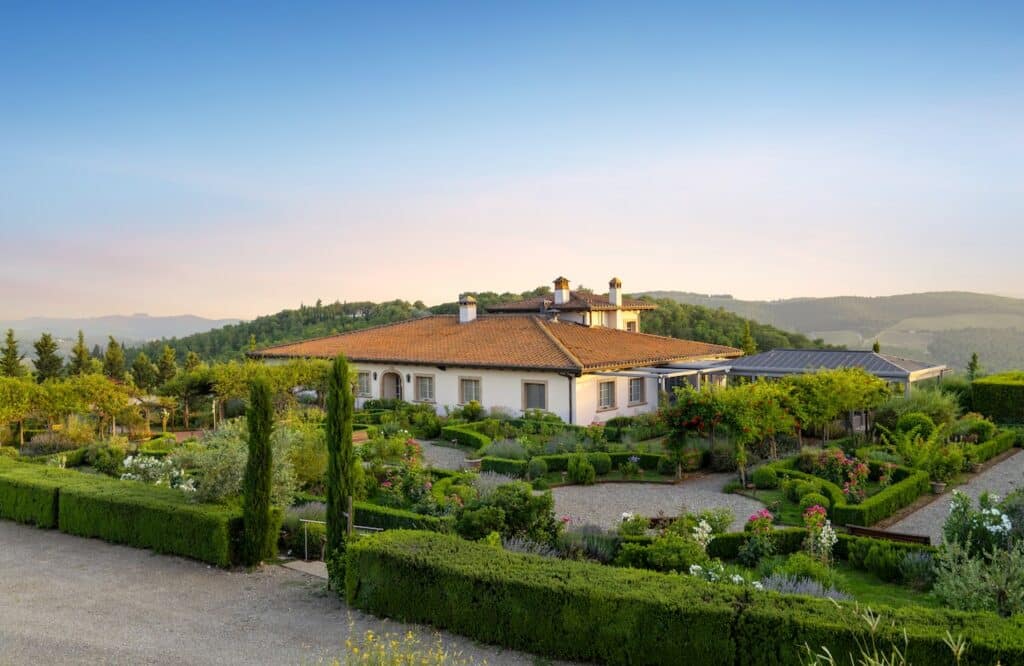 Un dimanche midi dans le Chianti à la Tenuta Perano